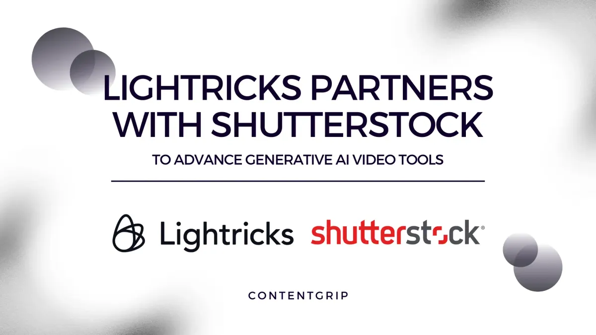 Lightricks and Shutterstock collab: enhanced video AI tools