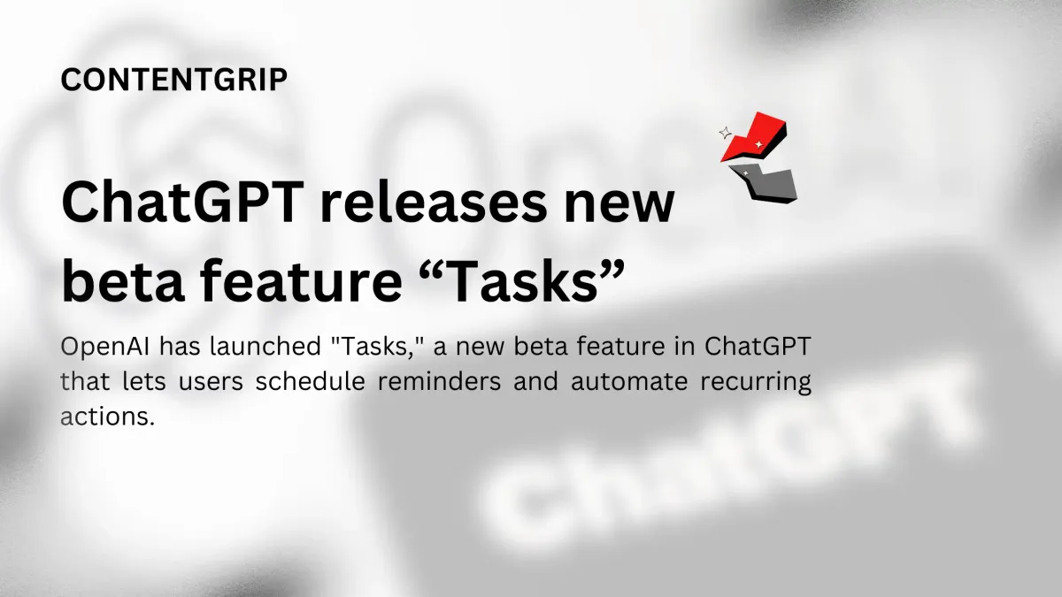 ChatGPT Tasks Beta: automate marketing workflows for success