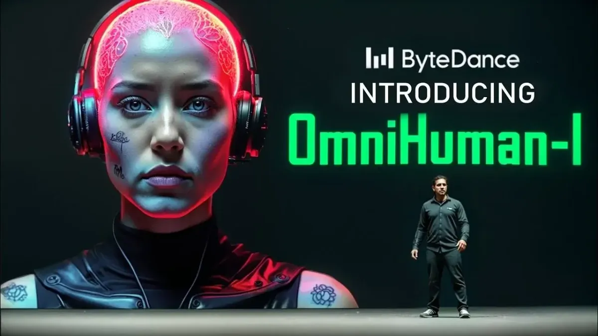 OmniHuman-1 an AI tool to turn photos into realistic videos