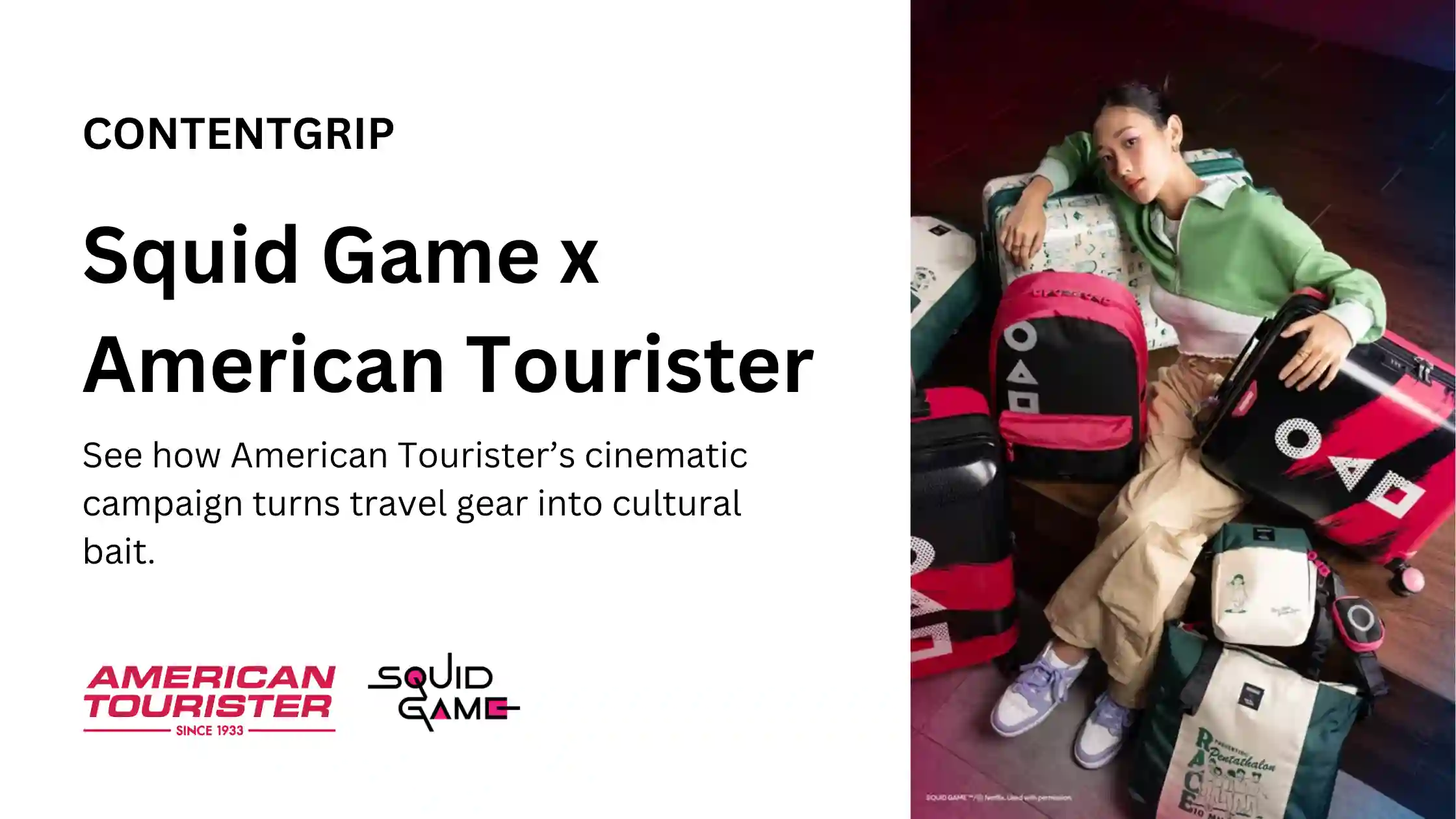 Squid Game x American Tourister: campaign insights & lessons