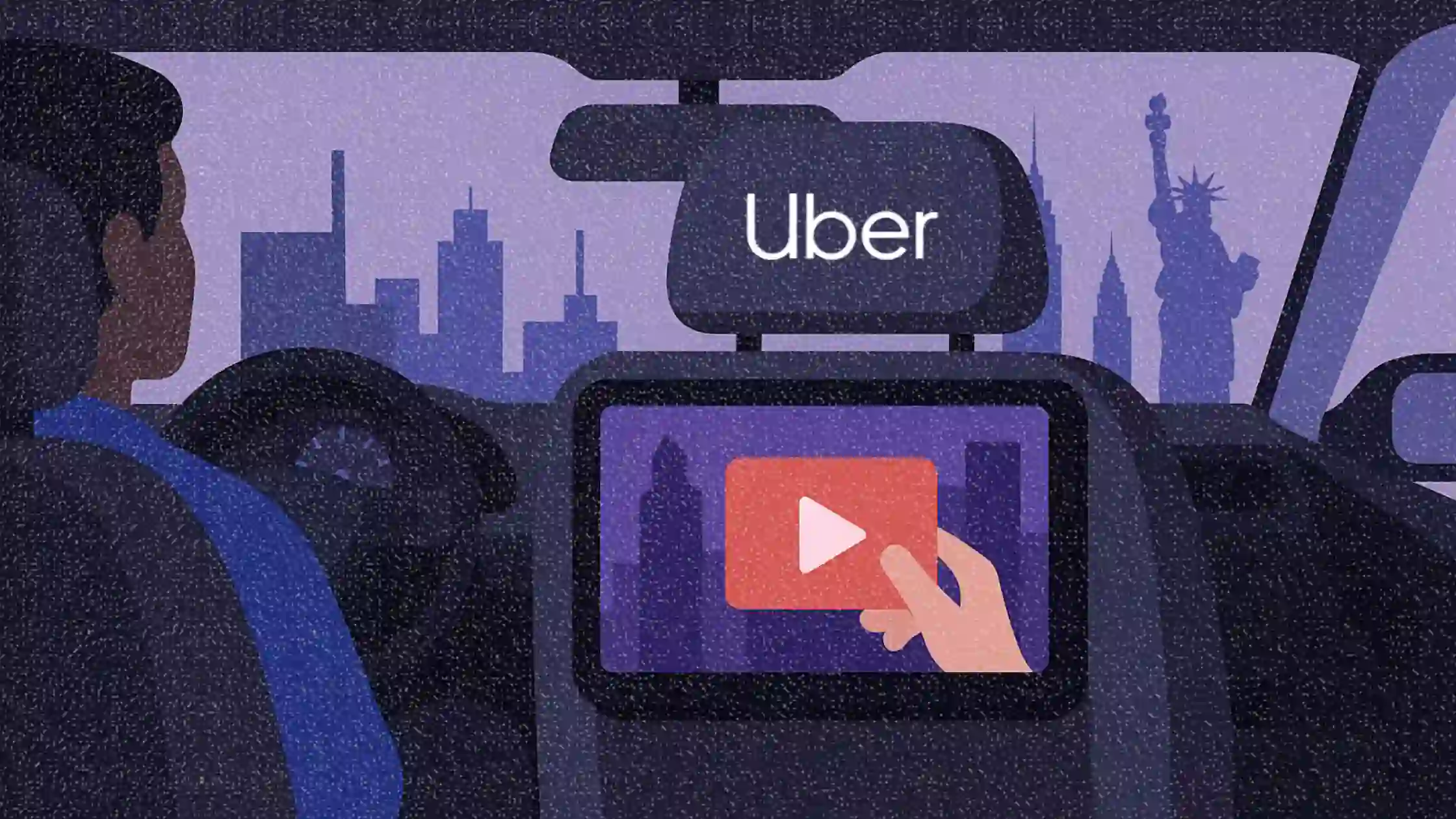 Uber launches in-car ads in NYC: implications for marketers