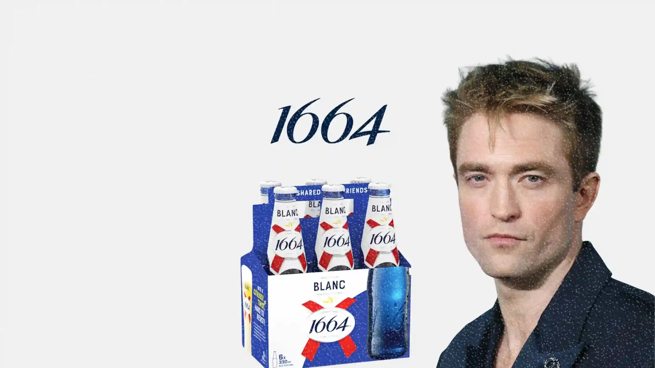 1664 signs Robert Pattinson for cinematic 2026 campaign