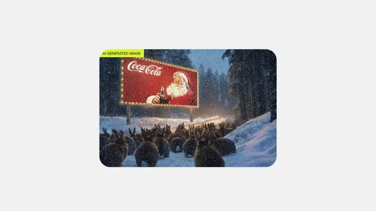Coca-Cola’s AI holiday ad triggers backlash