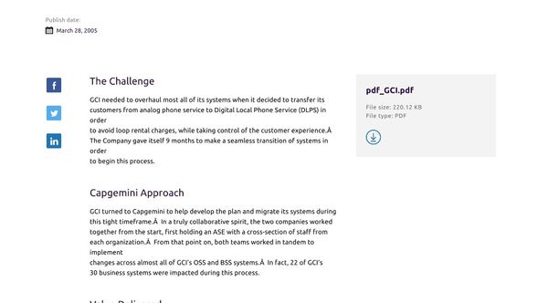 How Capgemini used simple storytelling to reach millions